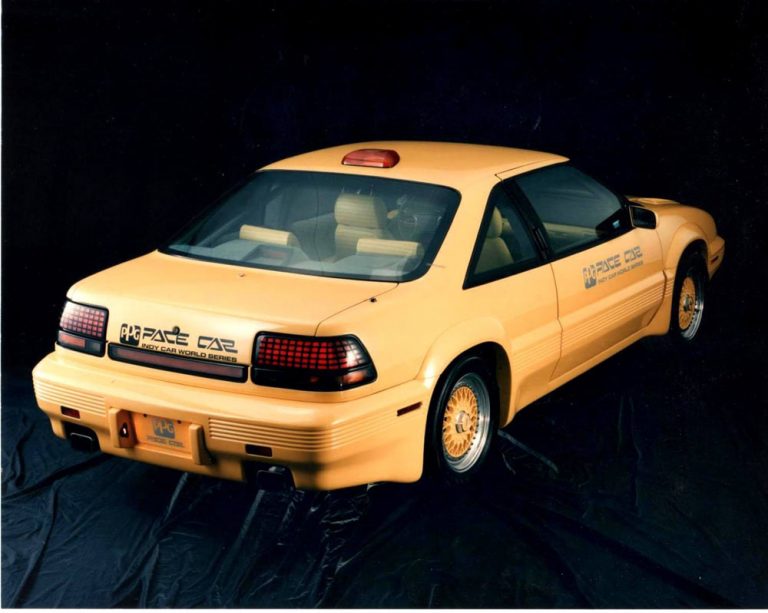 Pontiac McLaren Turbo Grand Prix – 1989 PPG Pace Car – PPG Pace Cars
